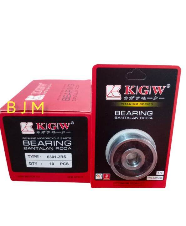 bearing 6301 laher 6301 kelahar roda depan ,belakang honda yamaha KGW ...