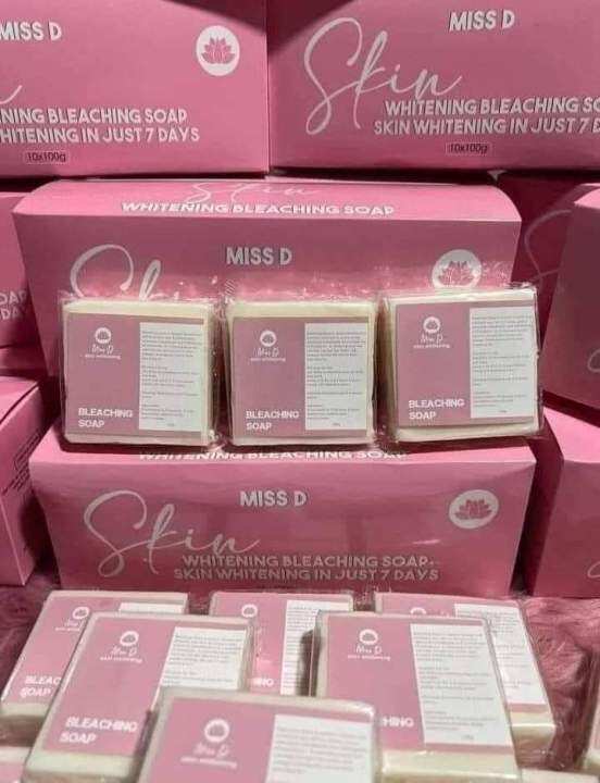 Miss D bleaching soap per 10pcs. | Lazada PH