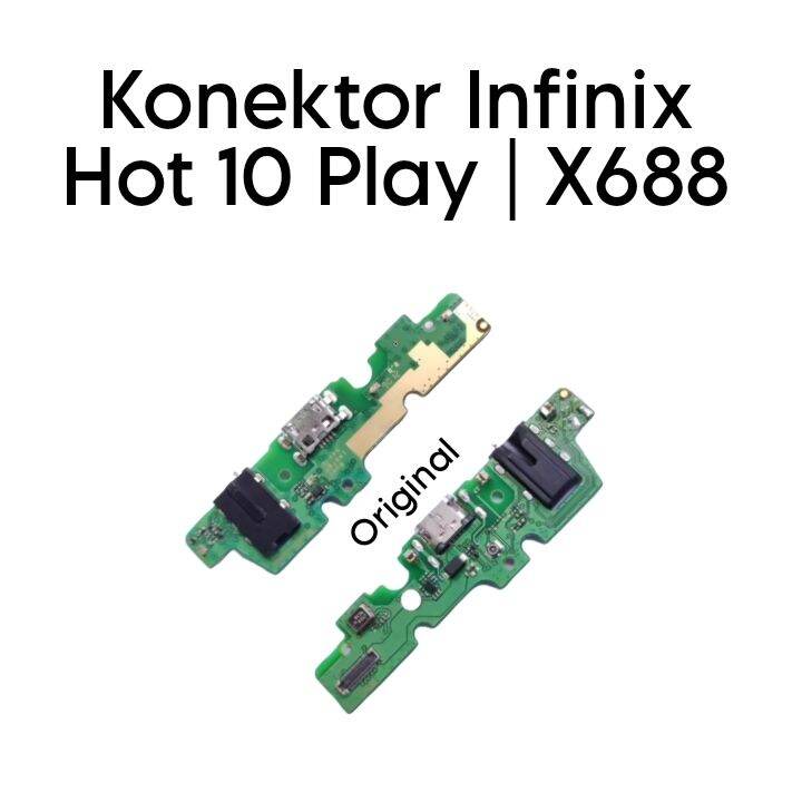 Konektor Cas infinix Hot 10 Play / Papan Chargger Infinix X688 | Lazada ...