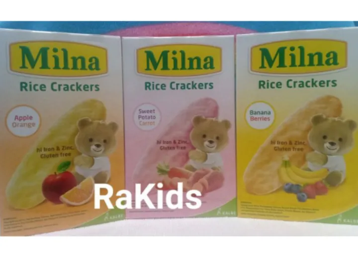 Milna rice crackers sweet potato | Lazada Indonesia