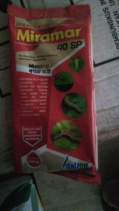 Insektisida Metomil 40 SP Miramar ( Pengendali hama Penggerek ) 100 ...