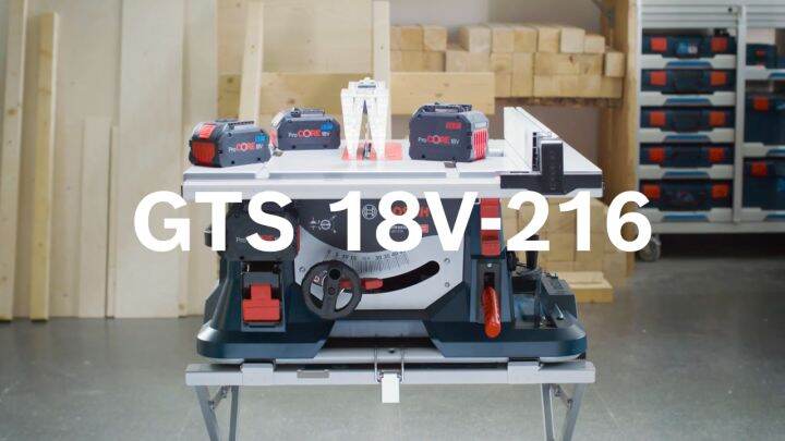 Bosch Cordless Table Saw BITURBO GTS 18V-216 | Lazada PH