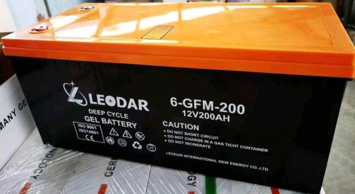 LEODAR Deep Cycle Gel Battery | Lazada PH