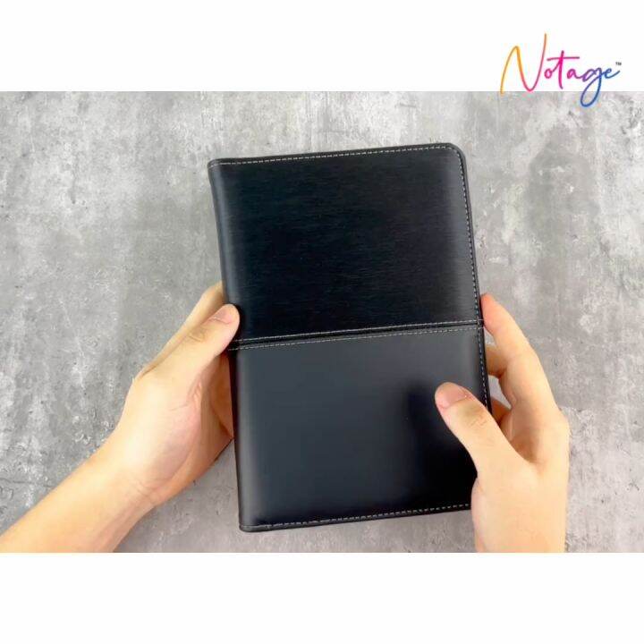 Business Style Executive Log Notebook 2024 Planner PU Leather Office ...