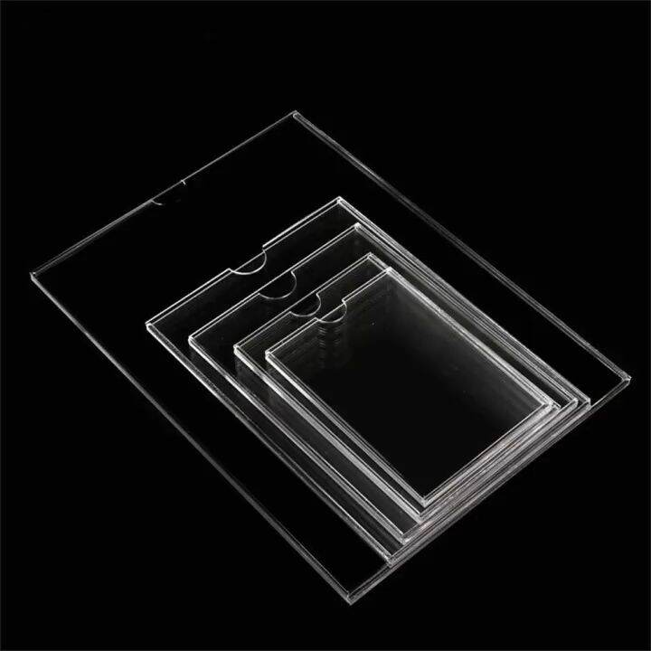 Clear Frame Acrylic Double-layer Acrylic Tag Frame Label A3 A4 A5 Card ...