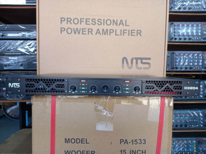 แอมป์ขยาย4CH NTS D3204 สวิชชิ่ง | Lazada.co.th