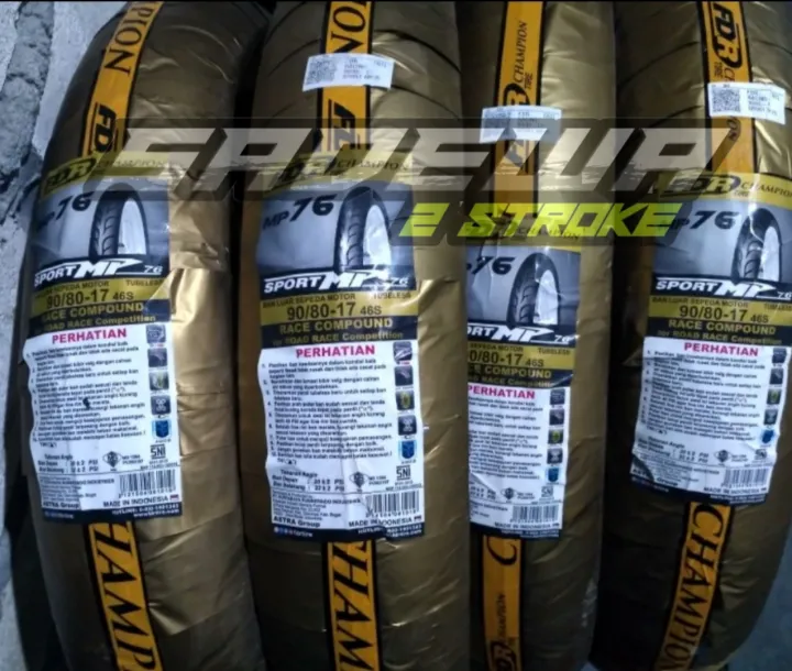 BAN LUAR FDR TIRE MP76 SOFT COMPOUND 90/80 RING 17 ROADRACE | Lazada ...