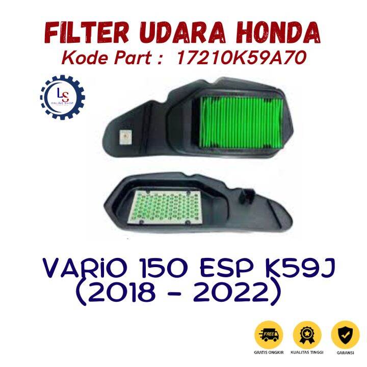 FILTER UDARA VARIO 150 ESP NEW LED / FILTER SARINGAN UDARA HONDA VARIO ...