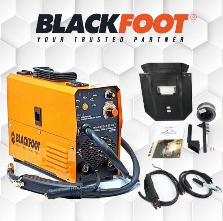 BLACKFOOT - TRAFO LAS (WELDING MACHINE) MINI MIG 140 SNy | Lazada Indonesia
