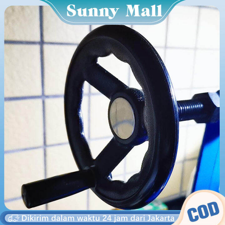 12 * 100mm Hand Wheel Dengan Gagang Putar Untuk Mesin Milling Handle ...