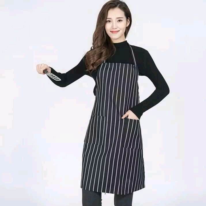 apron garis bahan kain semi woll, ukuran 60×80 cm | Lazada Indonesia