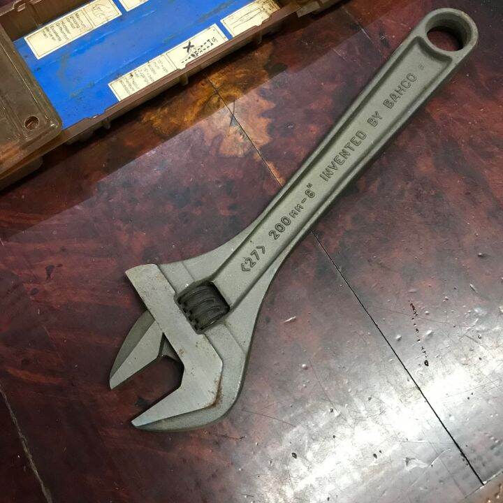 BACHO MADE IN SWEDEN ประเเจเลื่อนของสวีเดน ประแจเลื่อน 8 นิ้ว แท้ รุ่น ...