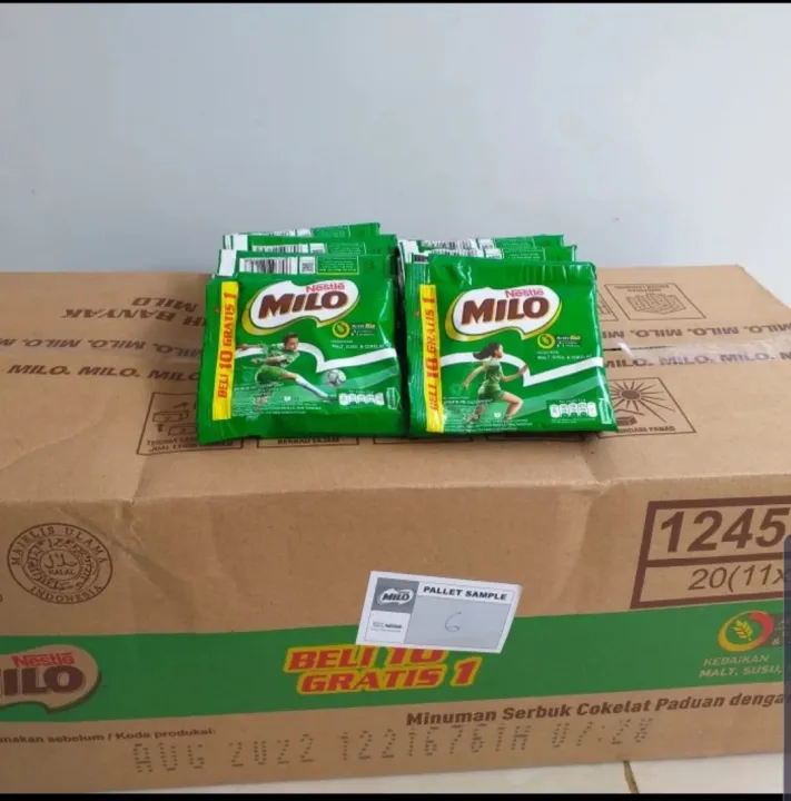 Milo Sachet 22 Gr 1 Dus | Lazada Indonesia