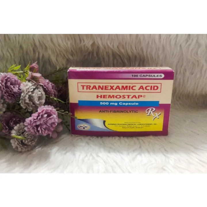 HEMOSTAP 500mg tablet (10's tablet) | Lazada PH