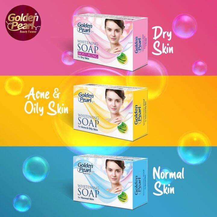 Golden Pearl Soap combo 3 in one | Lazada