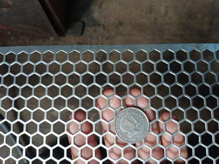 perforated metal screen hexagon hole dimension 3x6ft | Lazada PH