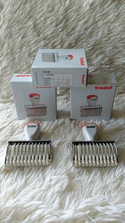 numbering stamp 12 digit 4mm trodat | Lazada PH