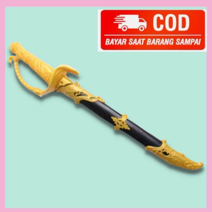mainan pedang samurai/maian pedang emas/mainan pedang king pirates ...