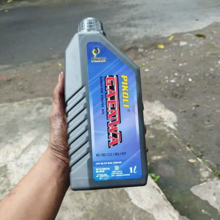 oli pikoli ganewa oil 10w40 1 liter | Lazada Indonesia