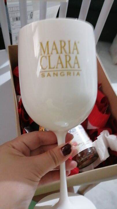 Maria clara Goblet Plastic wine Glass | Lazada PH