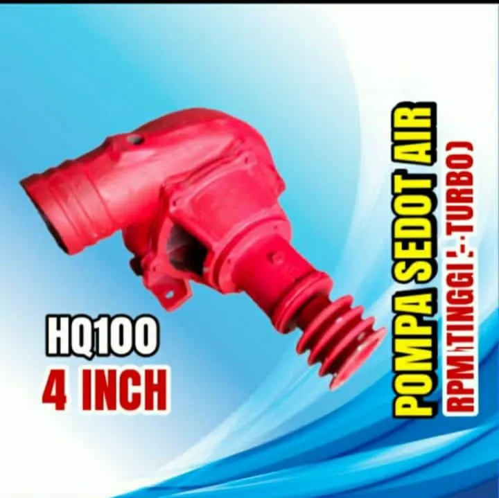 HQ100 Pompa air turbo putaran tinggi (No.RPM) ukuran 4 inch | Lazada ...