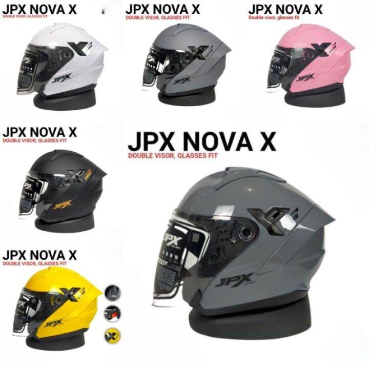 helm jpx nova x solid series | Lazada Indonesia