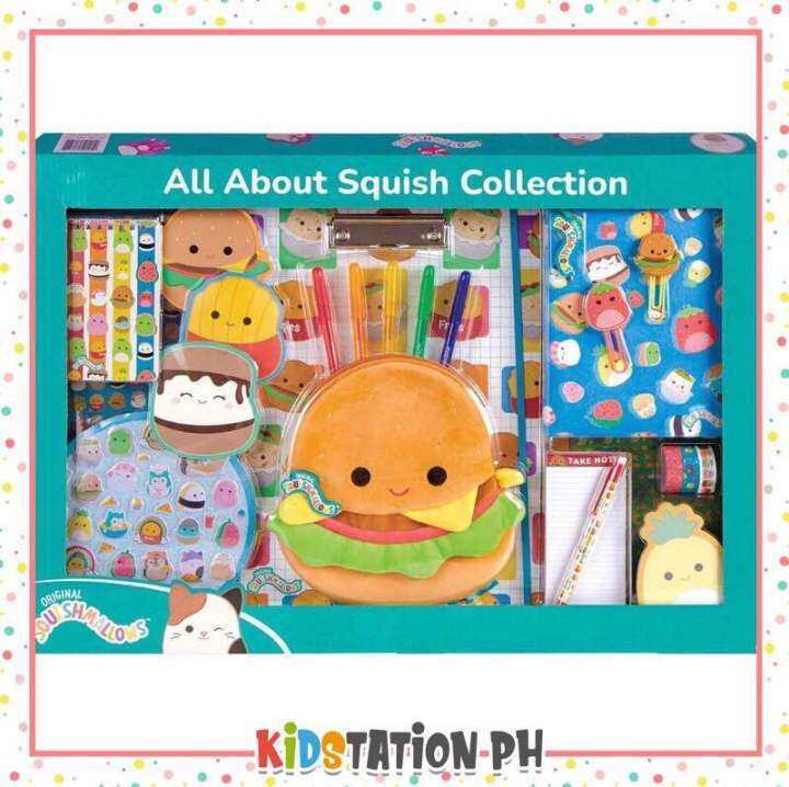Squishmallows All About Squish Collection Burger Carl | Lazada PH
