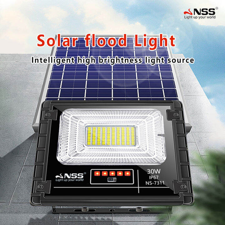 NSS solar light outdoor waterproof with panel outdoor original Lighting ...