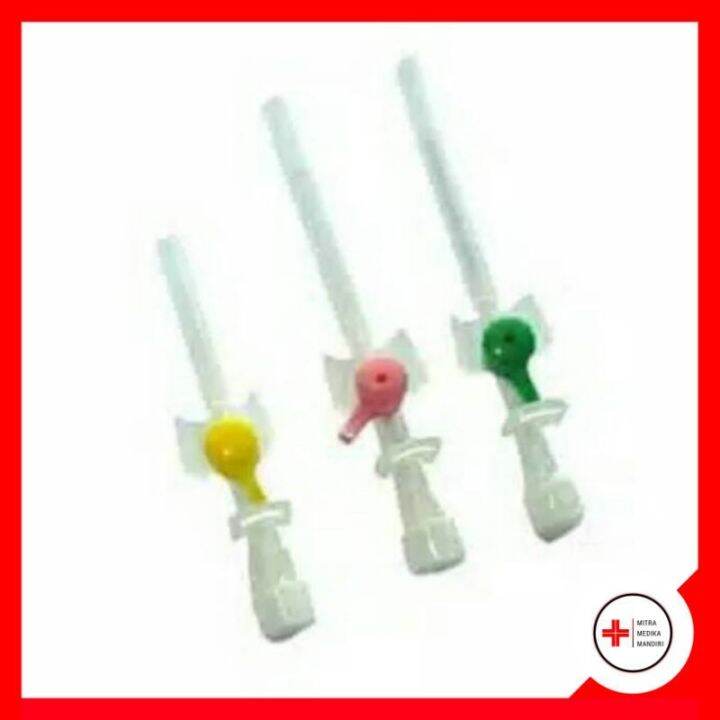 IV. Catheter/Abocath/Jarum Infus With Wing 16.18.20.22.24.26G Box isi ...