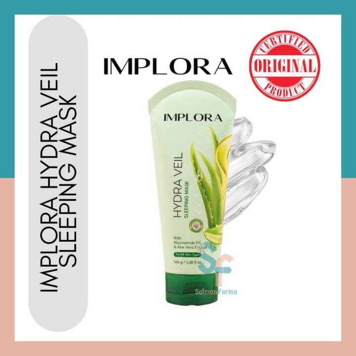 IMPLORA Hydra Veil Sleeping Mask | Lazada Indonesia