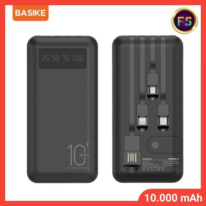 Powerbank 10.000 mAh Basike Original | Lazada Indonesia