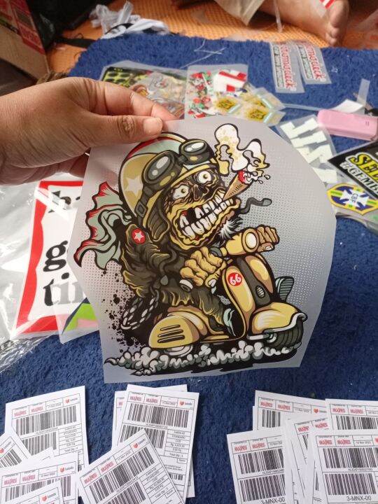 STIKER STICKERS SABLON KAOS SETRIKA | Lazada Indonesia