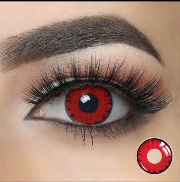 Red Contact Lens (twilight contact lens) | Lazada PH