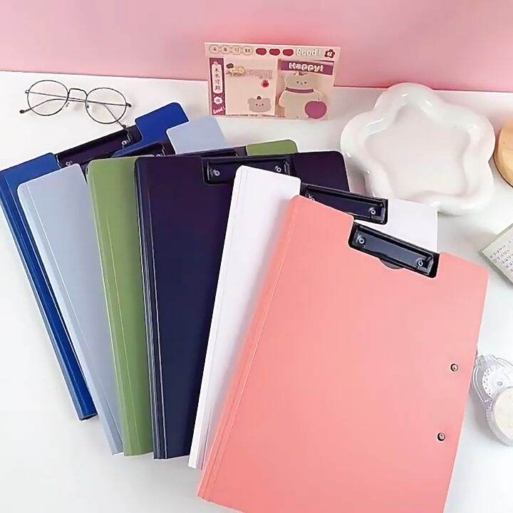 Clipboard Clip Board A4 Folder Clipboard With Cover 2 Fasteners Size ...