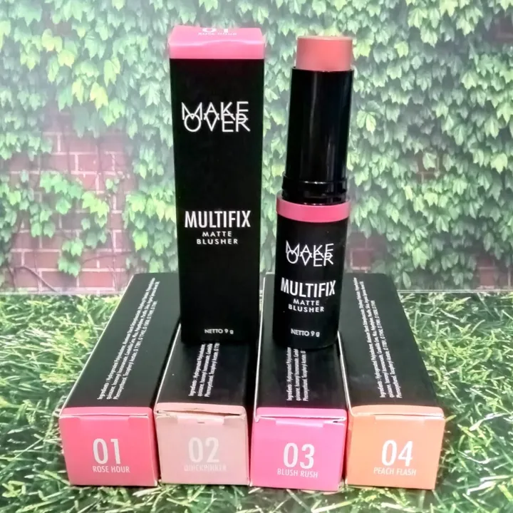 Makeover Multifix Matte Blusher | Lazada Indonesia