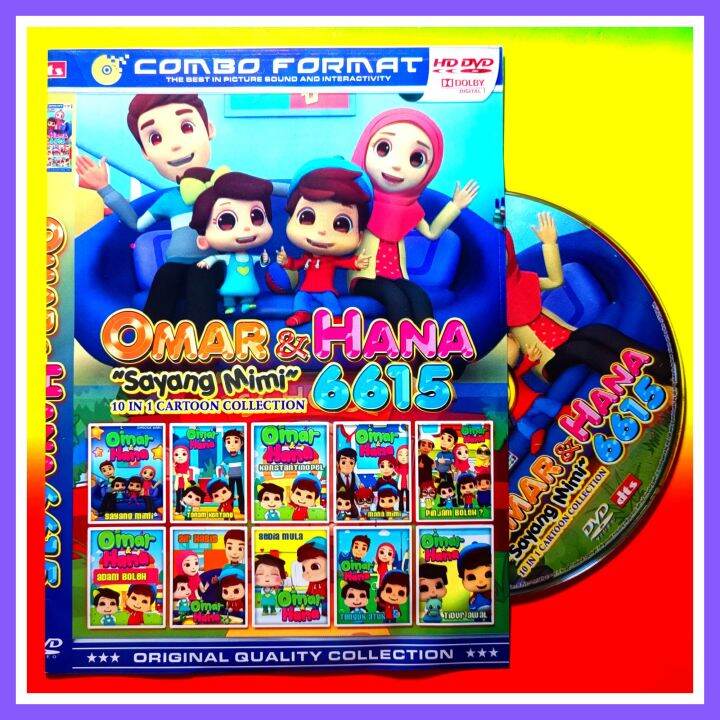 TERBARU KASET FILM KARTUN ANAK KOLEKSI OMAR & HANA EPISODE 6615 SAYANG MIMI. | Lazada Indonesia