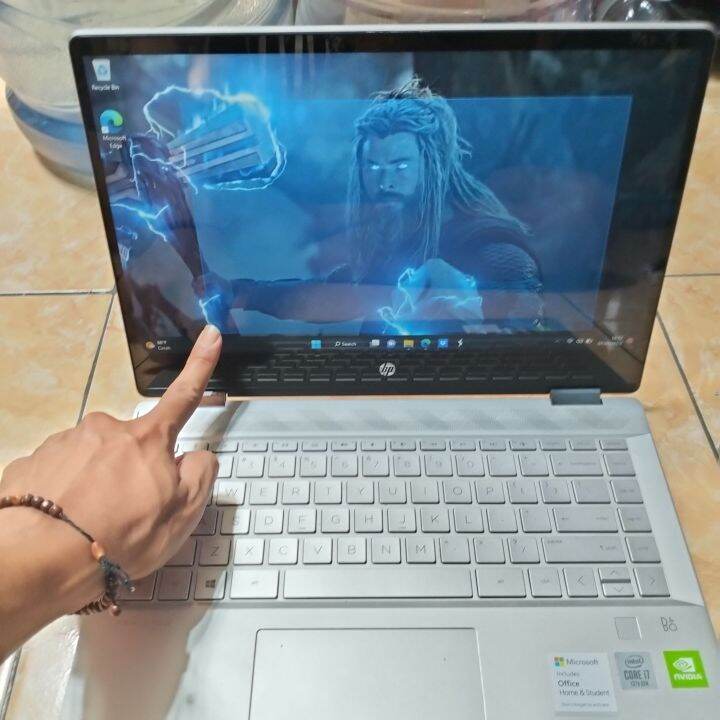 Hp pavilion X360, Core i7 Gen 10, Ram 24gb, SSD 512Gb, Nvidia GeForce ...