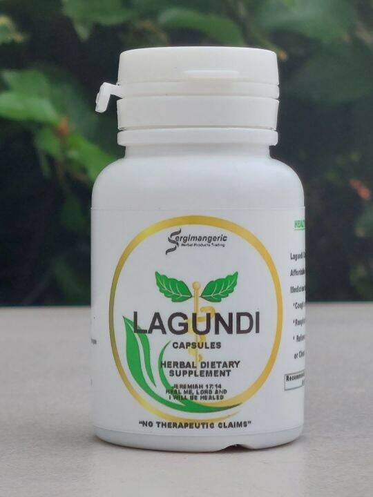 LAGUNDI CAPSULES 30caps.(for LUNG problems) | Lazada PH