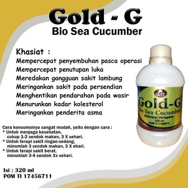 Gold - G Bio Sea Cucumber | Lazada Indonesia