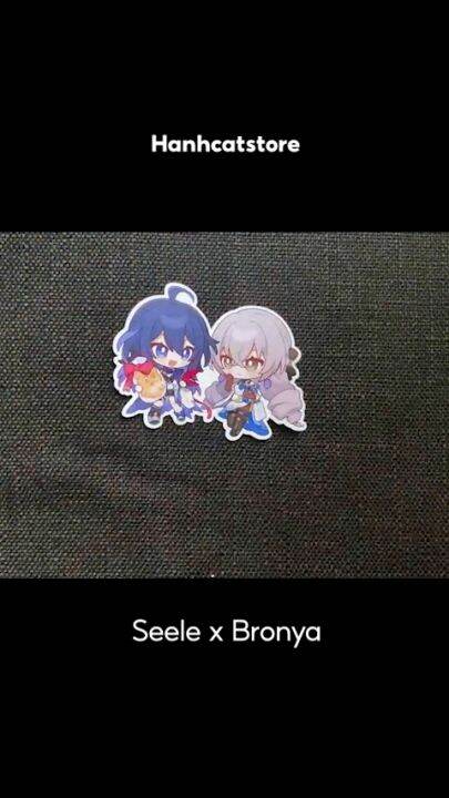 Sticker Honkai Star Rail - Hình dán chibi Seele, Bronya, JingYuan ...