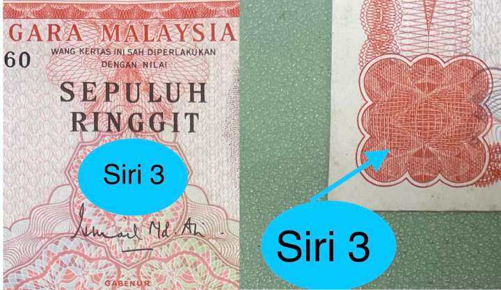 Duit Lama Malaysia RM10 ( Siri 3 ) | Lazada