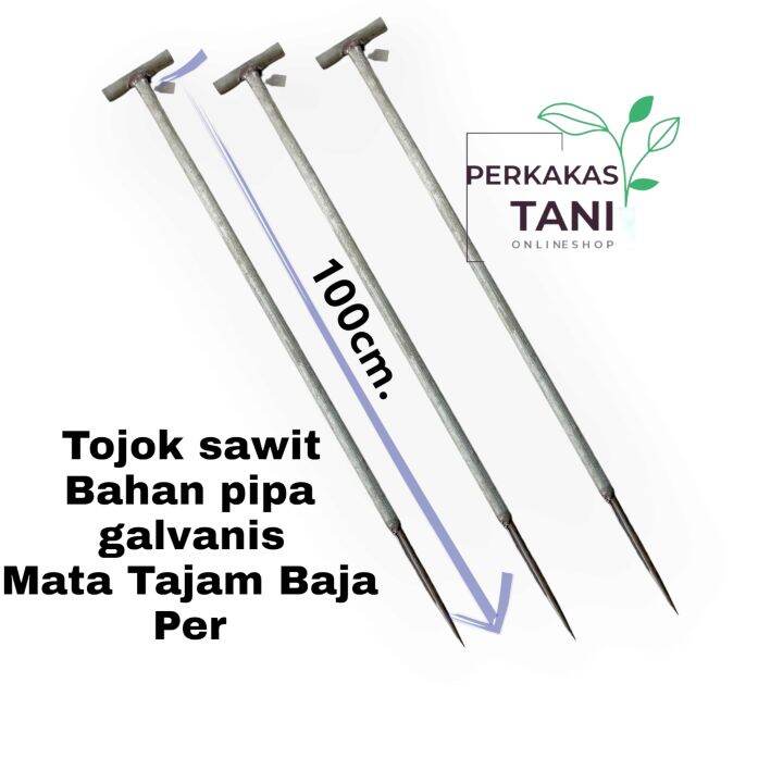 Tojok sawit Pipa galvanis bahan mata Baja Per | Lazada Indonesia