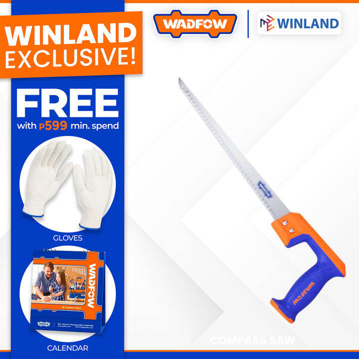 WADFOW by Winland Compass Hand Saw Lagari 12inch / 300mm Lagari ...