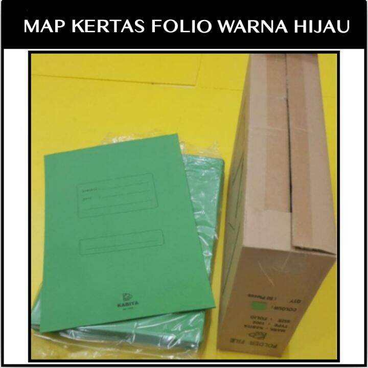 20 Pcs Map Kertas Folio Hijau | Lazada Indonesia
