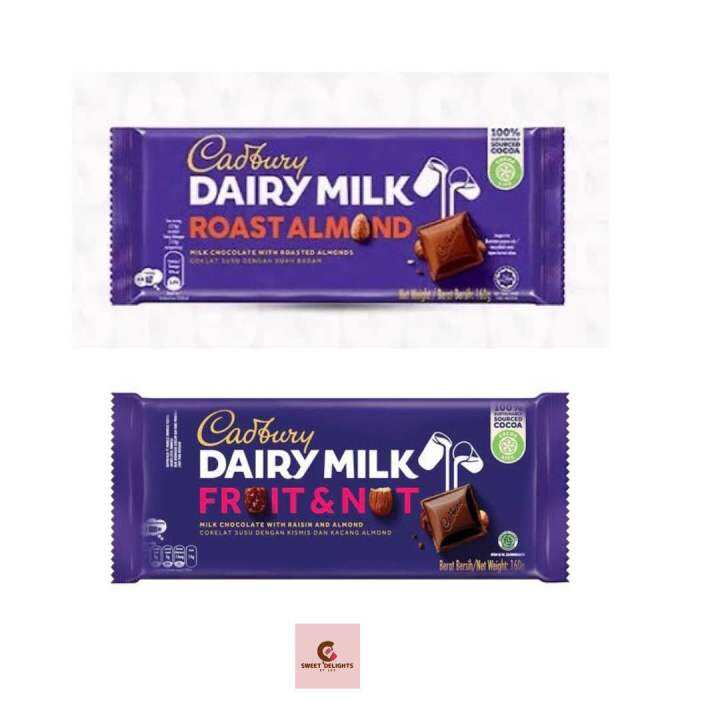 Cadbury dairy milk chocolate 160g | Lazada PH
