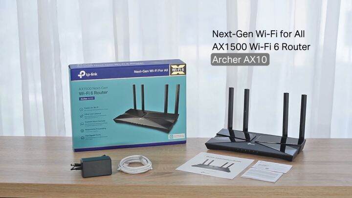 TP-LINK Archer AX10 AX1500 Next-Gen Wi-Fi 6 Router | Lazada