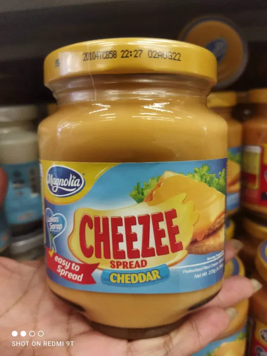 MAGNOLIA CHEEZEE SPREAD CHEDDAR, easy spread (235 GRAMS) | Lazada PH