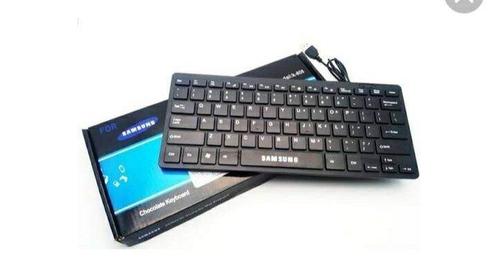 Samsung /Mini USB Keyboard for Universal PC Laptop (Black) | Lazada PH