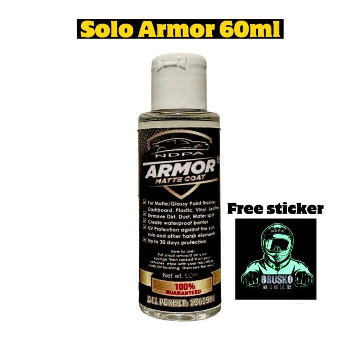ARMOR MATTE COATING WAX with free sticker | Lazada PH