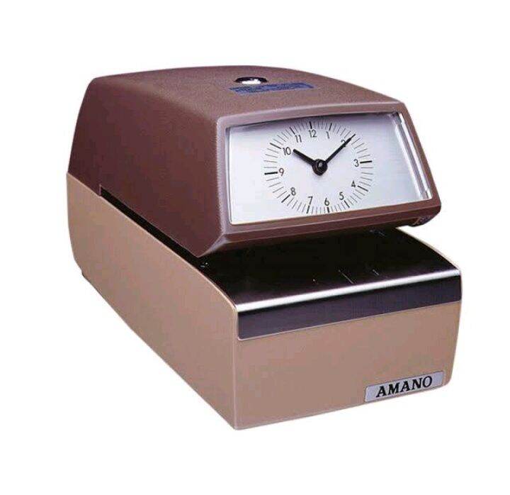 AMANO 4740 - Mesin Time Stamp/Absensi Kartu/Absen / Check Clock ...